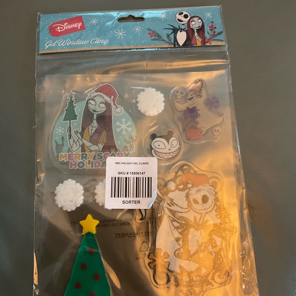 Disney | Holiday | Disney Nightmare Before Christmas Window Clings ...